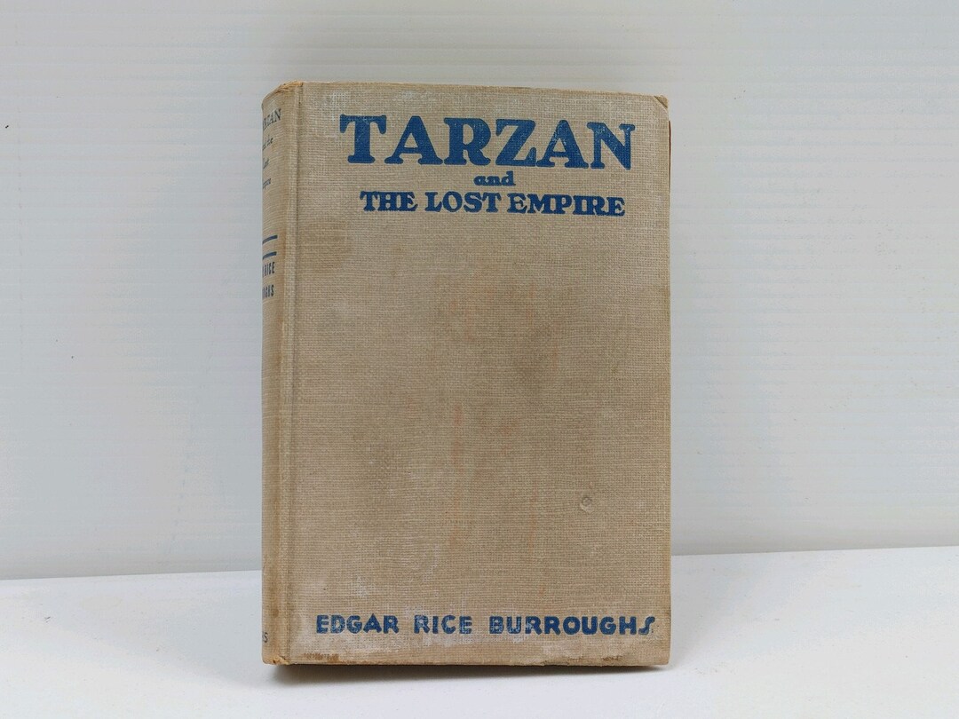 Tarzan and the Lost Empire/edgar Rice Burroughs/copyright USA 1928-29 ...