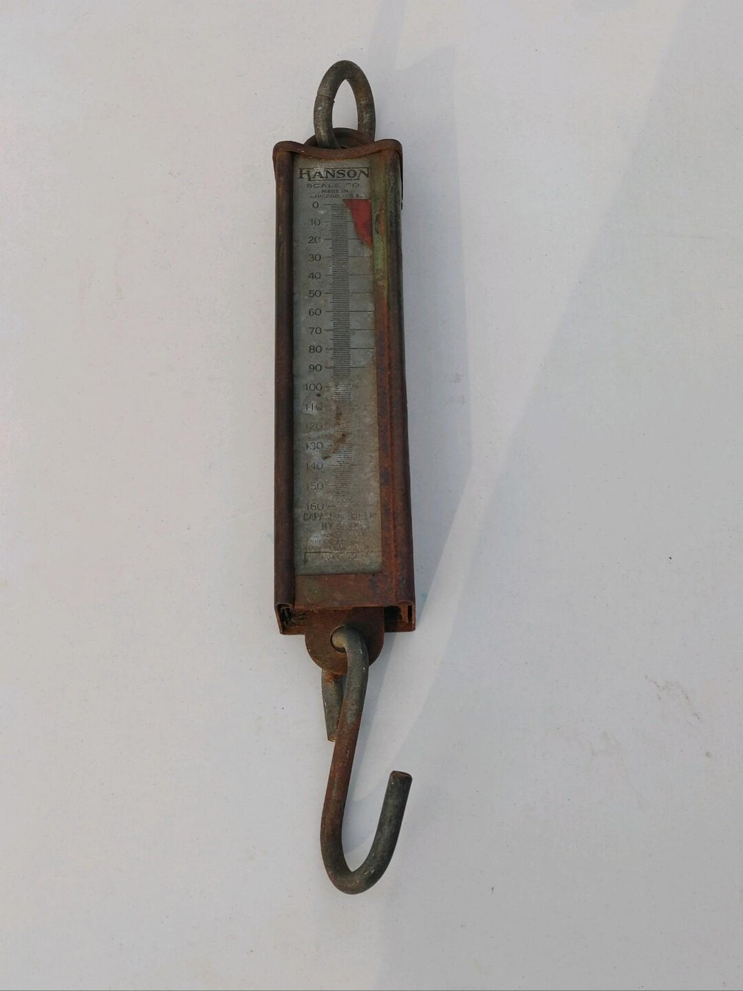 Hanson Hanging Scale 160lb Capacity/made in Chicago/circa 1930's - Etsy