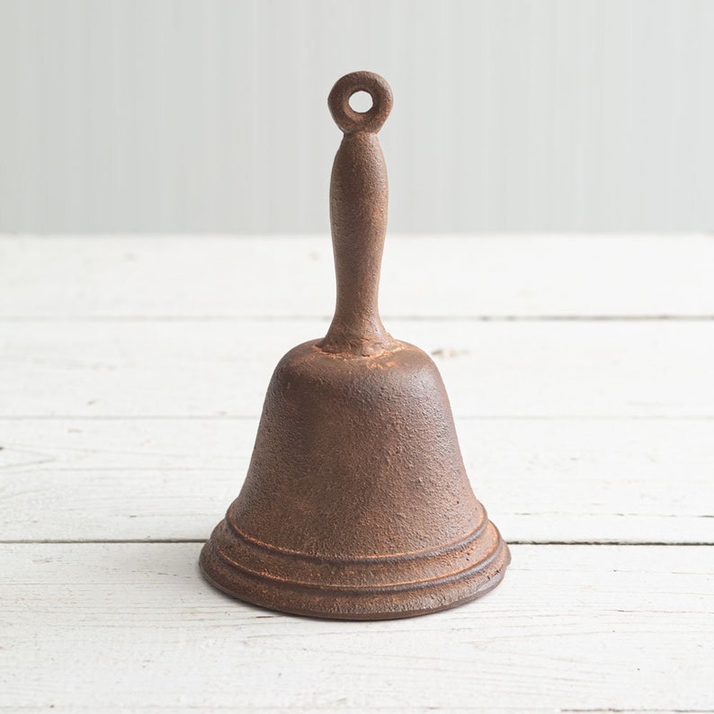 Dinner Bell Rustic Farmhouse Cast Iron Primitive Table Decor - Etsy