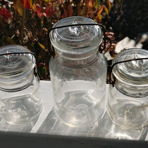 Antique Drey Improved Ever Seal Jars/1 Quart & 2 Pint Jars/1920's - Etsy