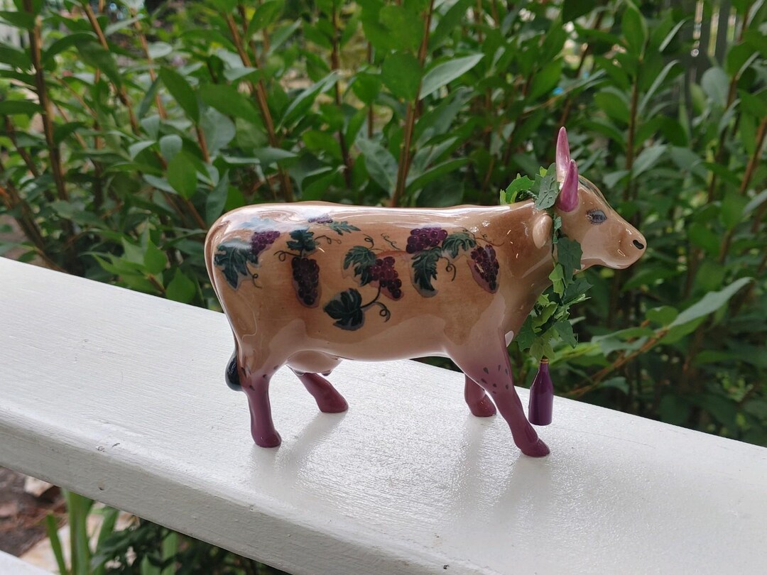 COW PARADE COLLECTION - "fine Wine Bovine" Cow / 2003 / Licensee ...
