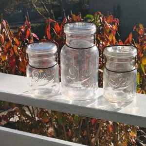 Antique Drey Improved Ever Seal Jars/1 Quart & 2 Pint Jars/1920's - Etsy