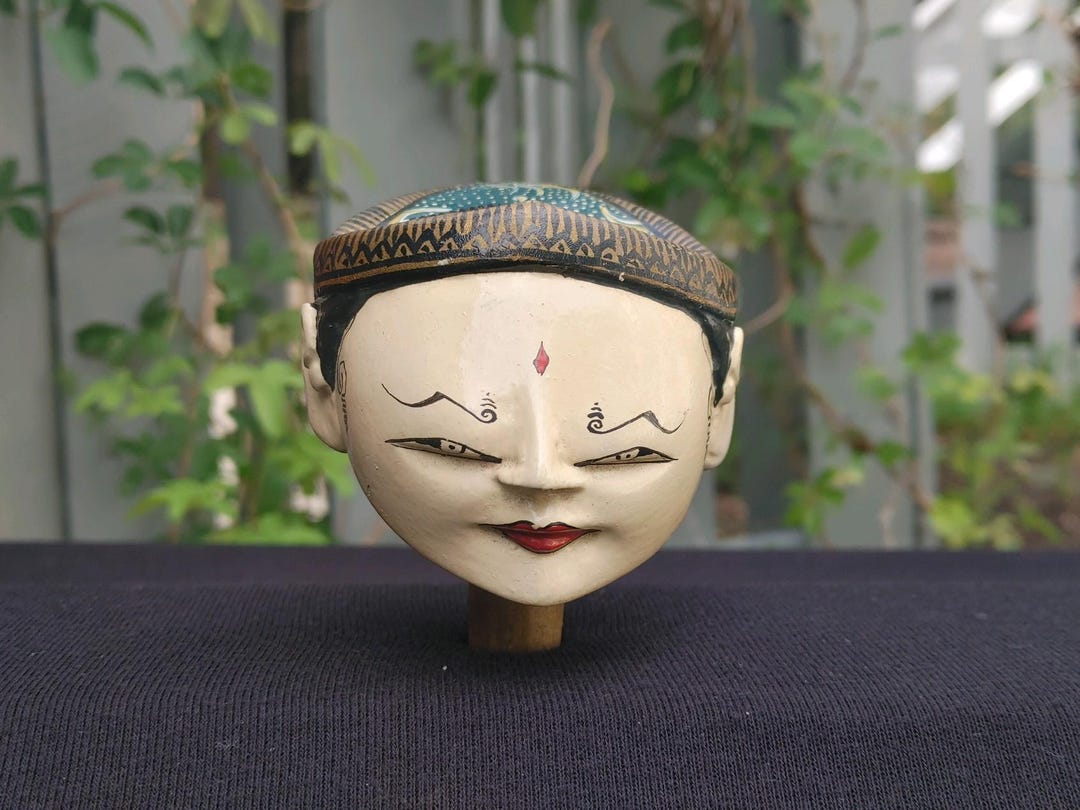 Vintage Hand Carved and Hand Painted Puppet Head - Etsy