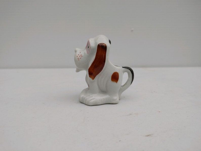 Mini Hound Dog Pitcher Figurine / Japan / Porcelain - Etsy