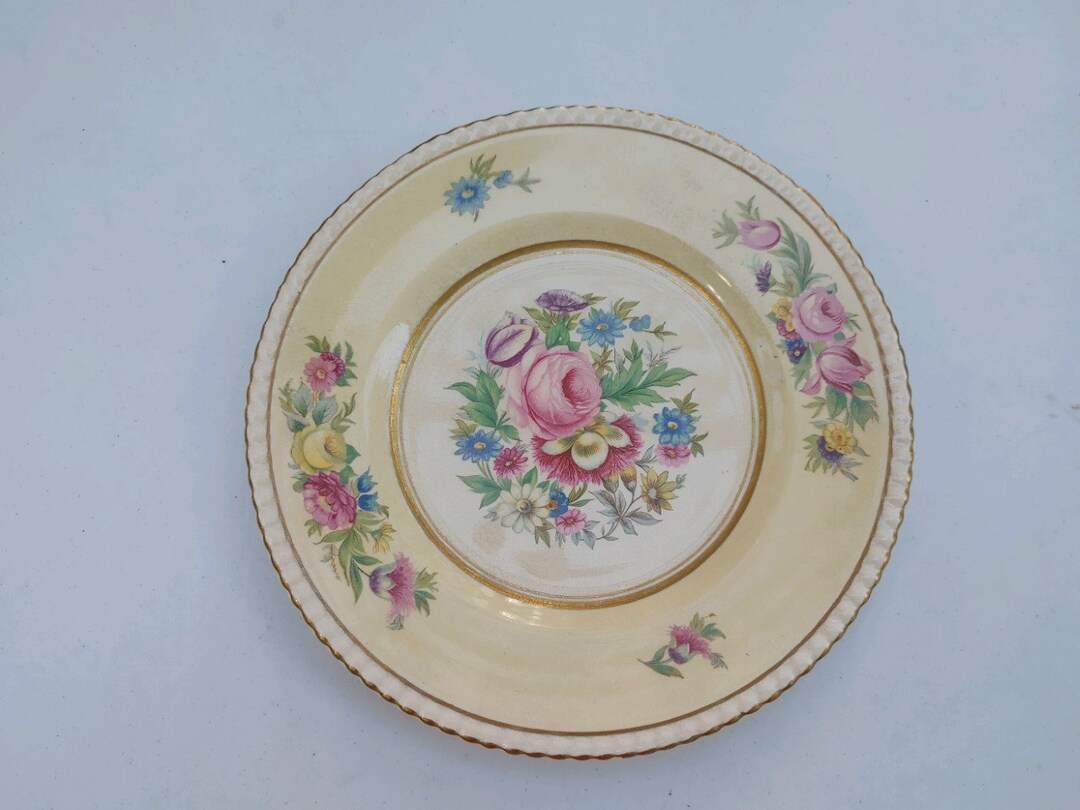 Simpsons Potters Ambassador Ware England Bread Plate - Etsy