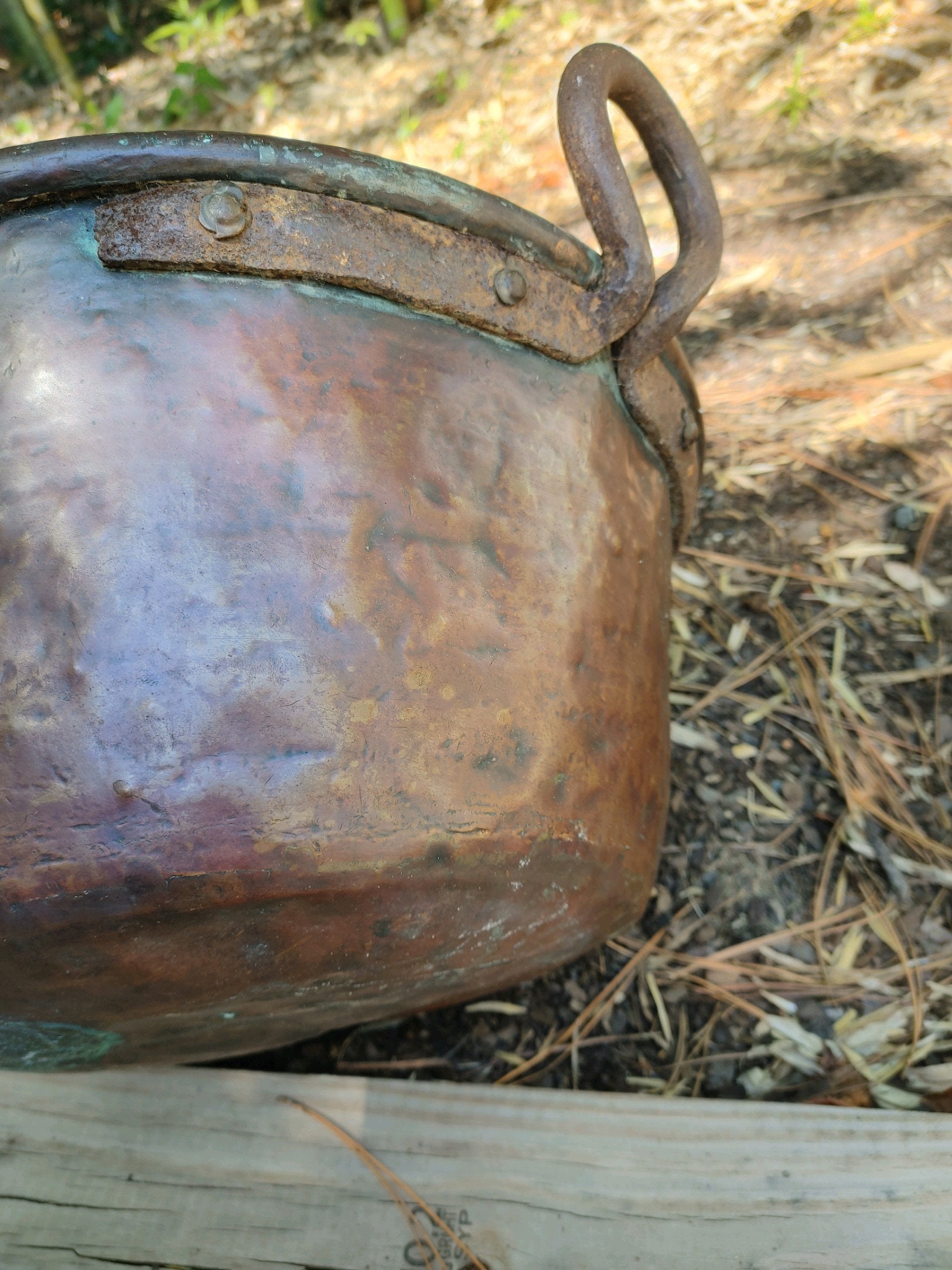 Antique Copper Cauldron Kettle Circa 1930's - Etsy