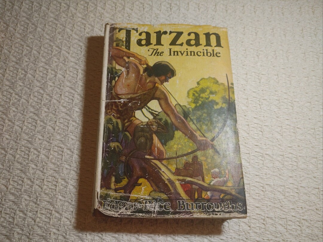 Tarzan the Invincible Book/copyright 1930-31 in the Usa/edgar Rice ...