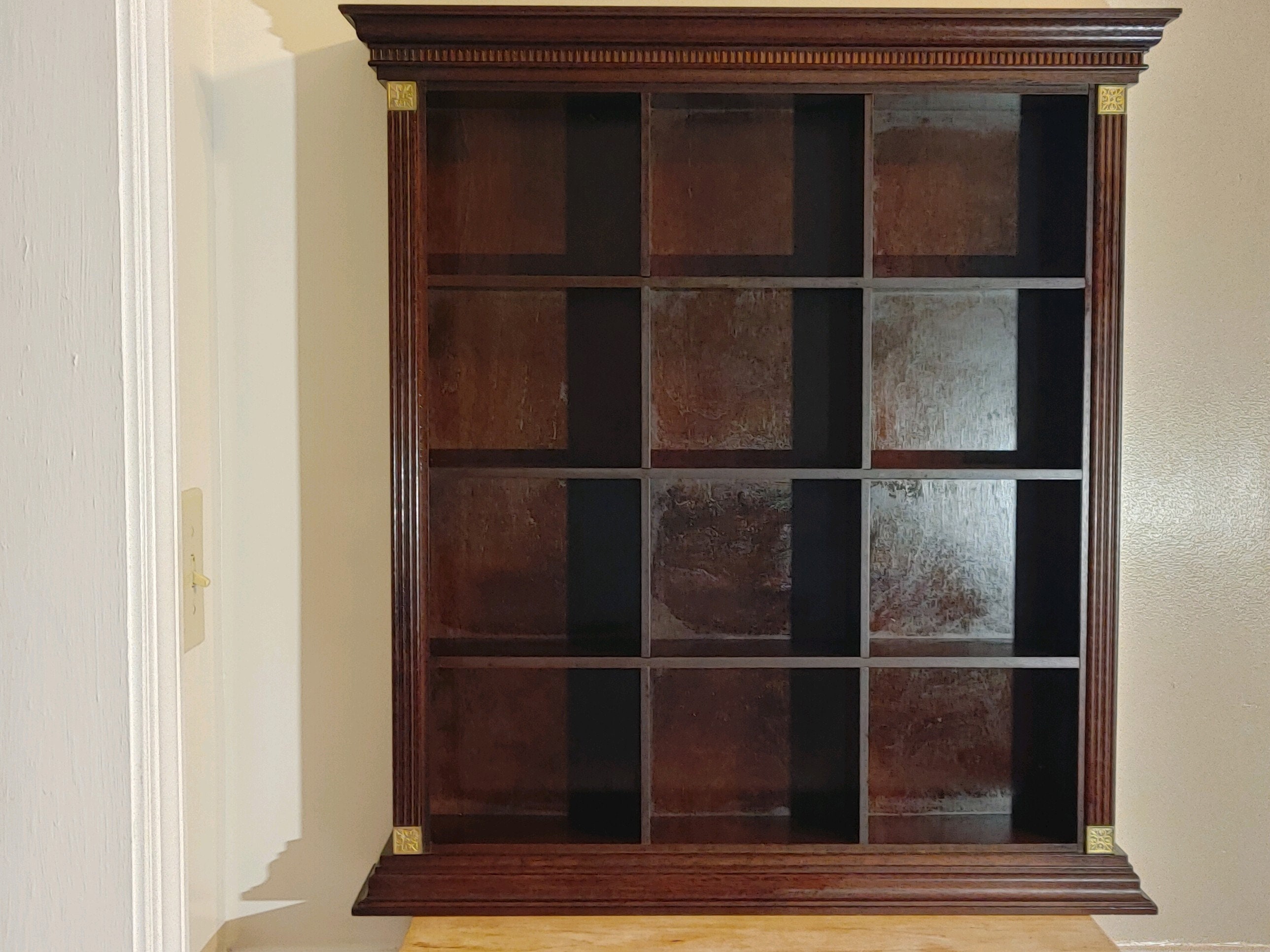 Display Table Top Curio 12 Space Vintage Shelf - Etsy