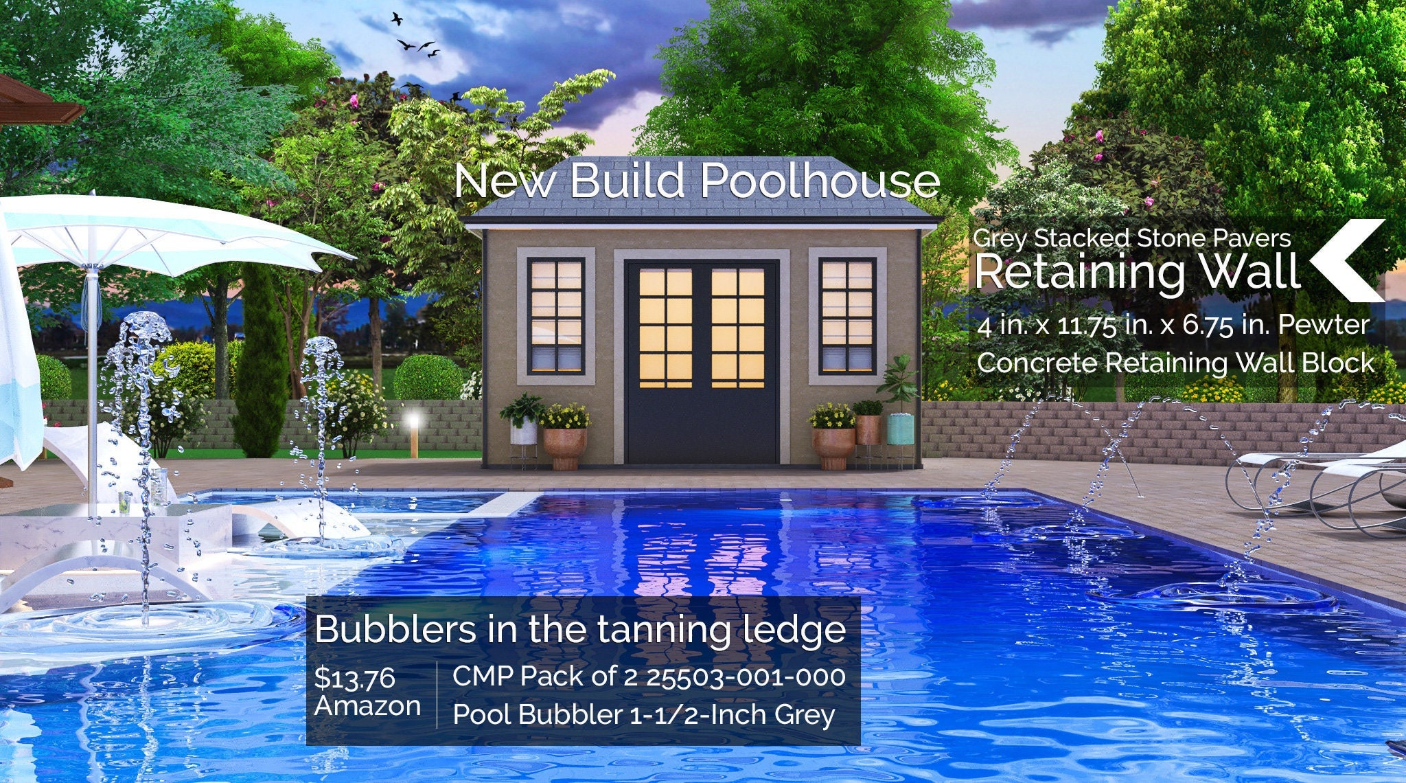 Custom Pool Designs in 3D to Give Your Builder or Contractor - 3d Pool ...