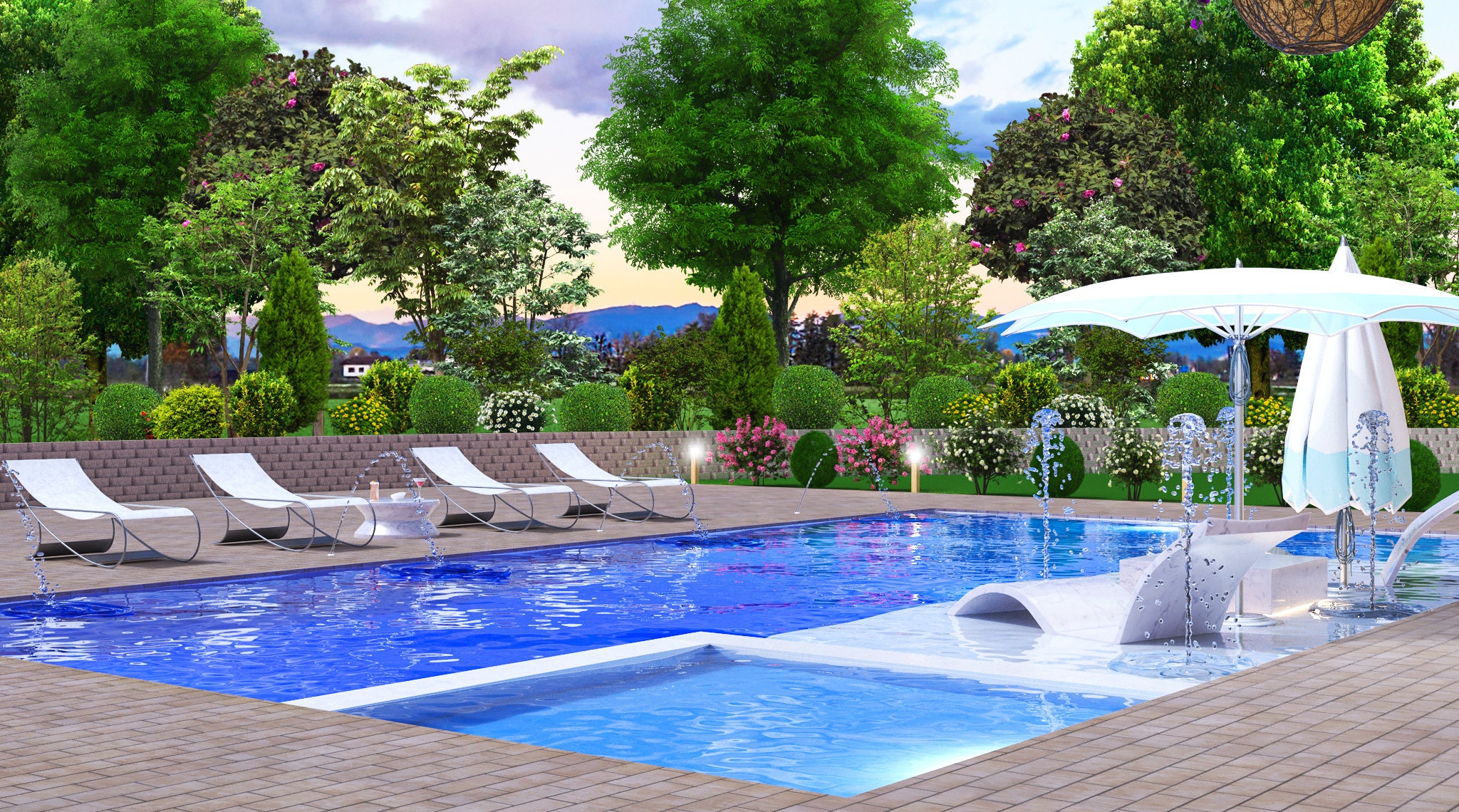 Custom Pool Designs in 3D to Give Your Builder or Contractor - 3d Pool ...
