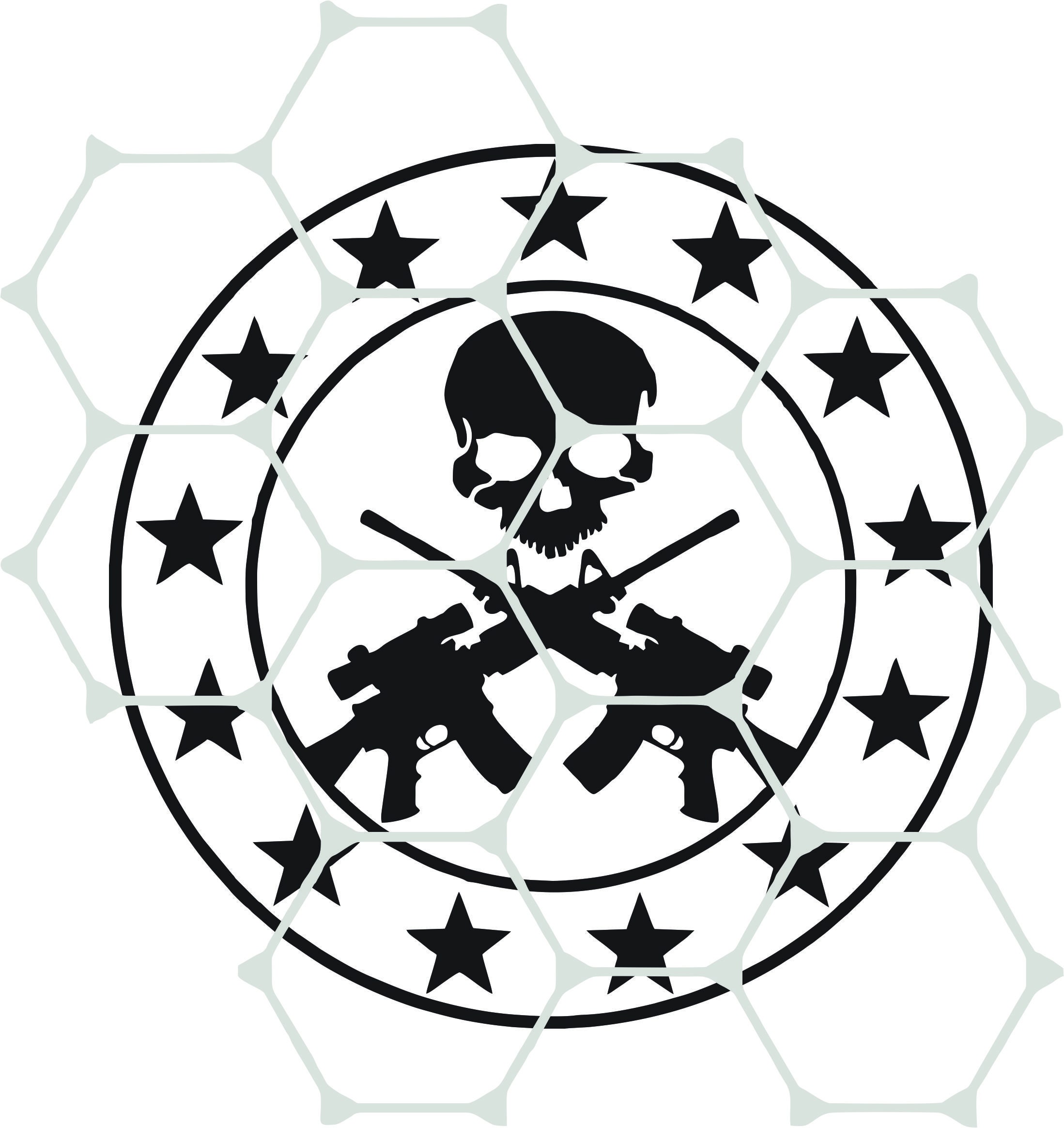 Pro 2A Skull .svg .png .jpg .dxf - Etsy