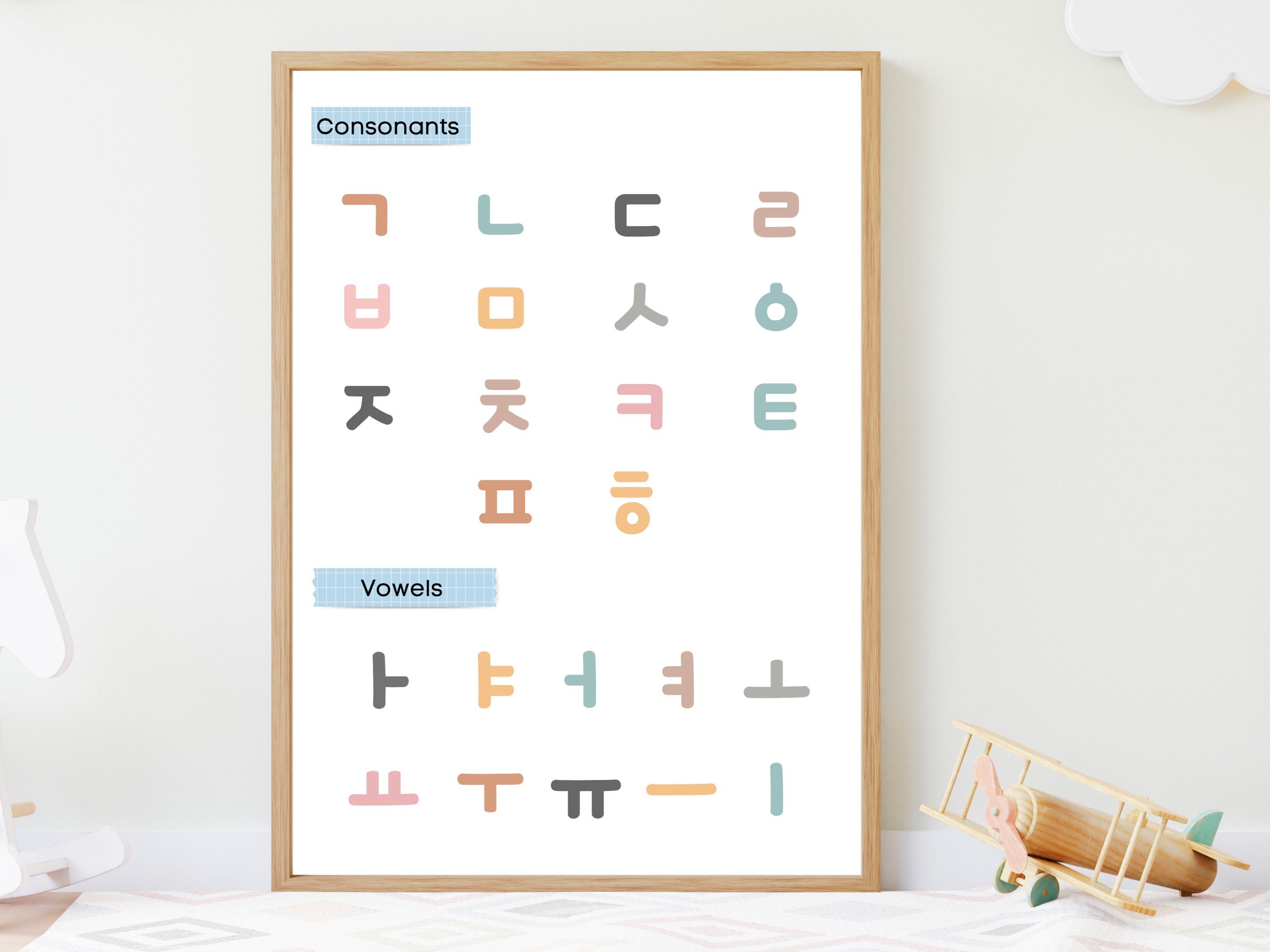 Instant Download Alphabet Poster for Classroom Parent Gift for ...