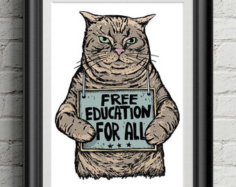 Leftist Poster: Solidarity Forever Banner With Birds & Flourishing ...