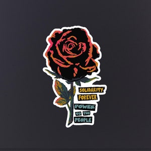 Solidarity Forever Sticker, Communism, Socialism, Laptop Skin, Laptop ...