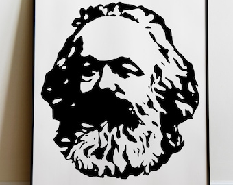 Marxism Art Print Socialism Marxist Karl Marx Socialist | Etsy