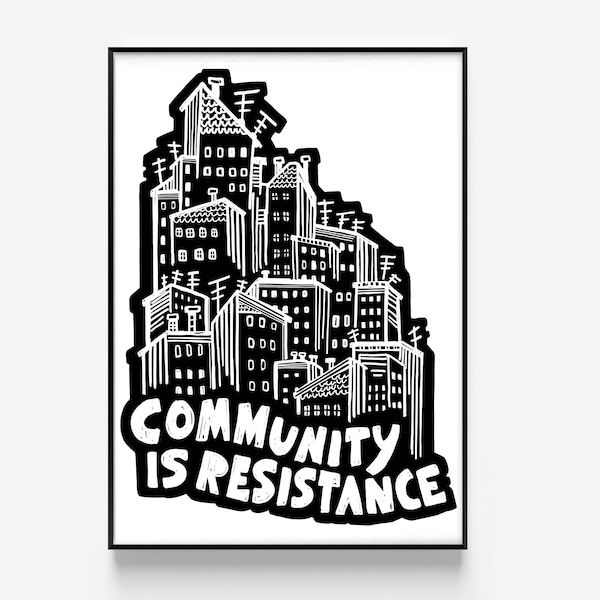 Resistance Poster - Etsy