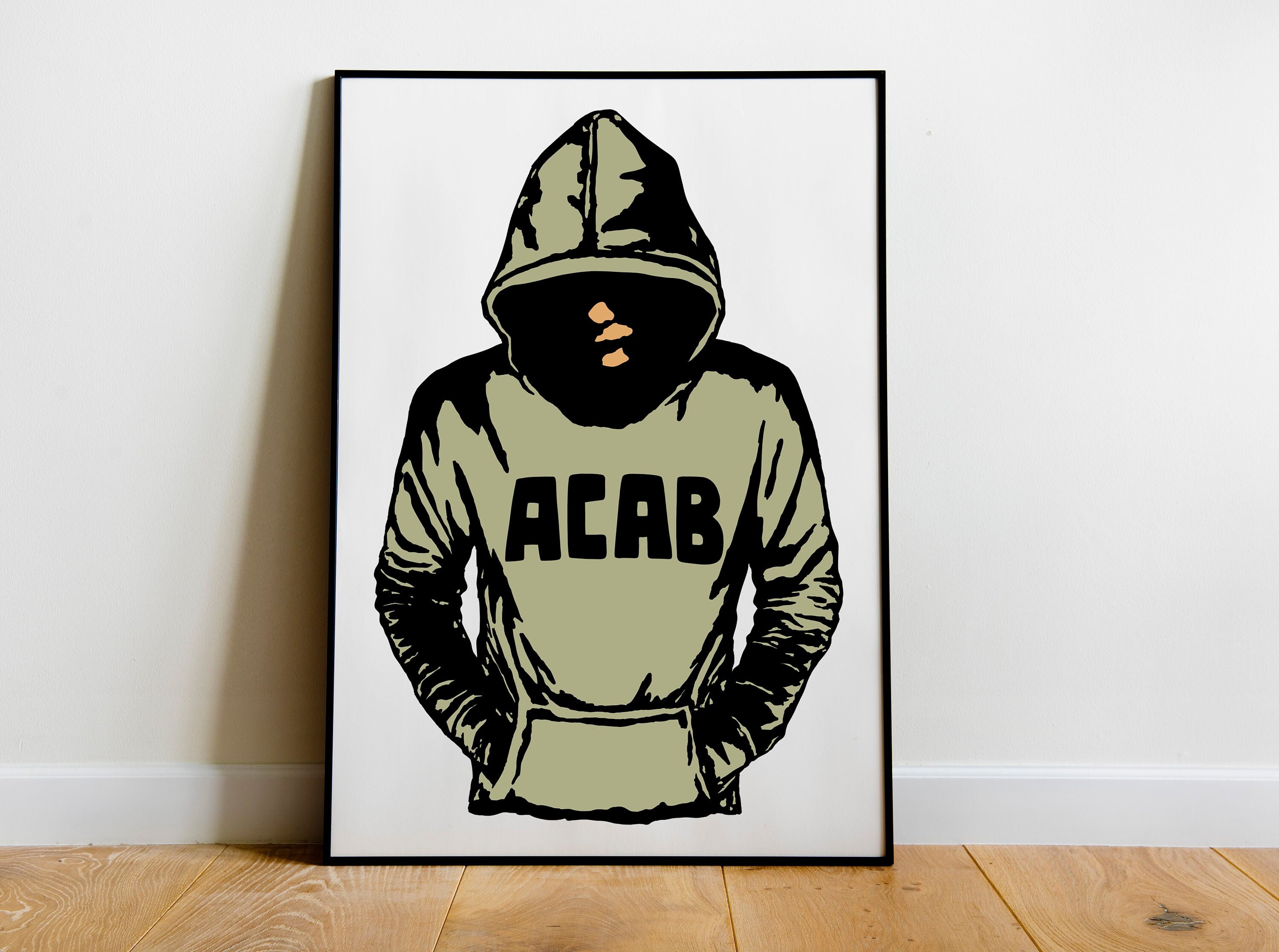 Acab Print Acab Anarchie Poster Drucke Defund Die | Etsy