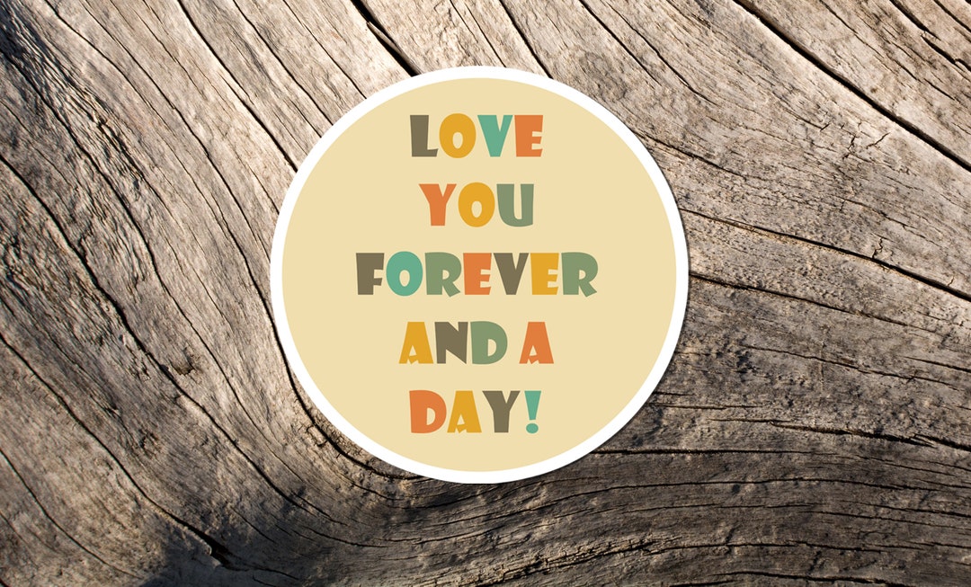 Love Vinyl Sticker Gift for Her Quote Sticker Laptop - Etsy