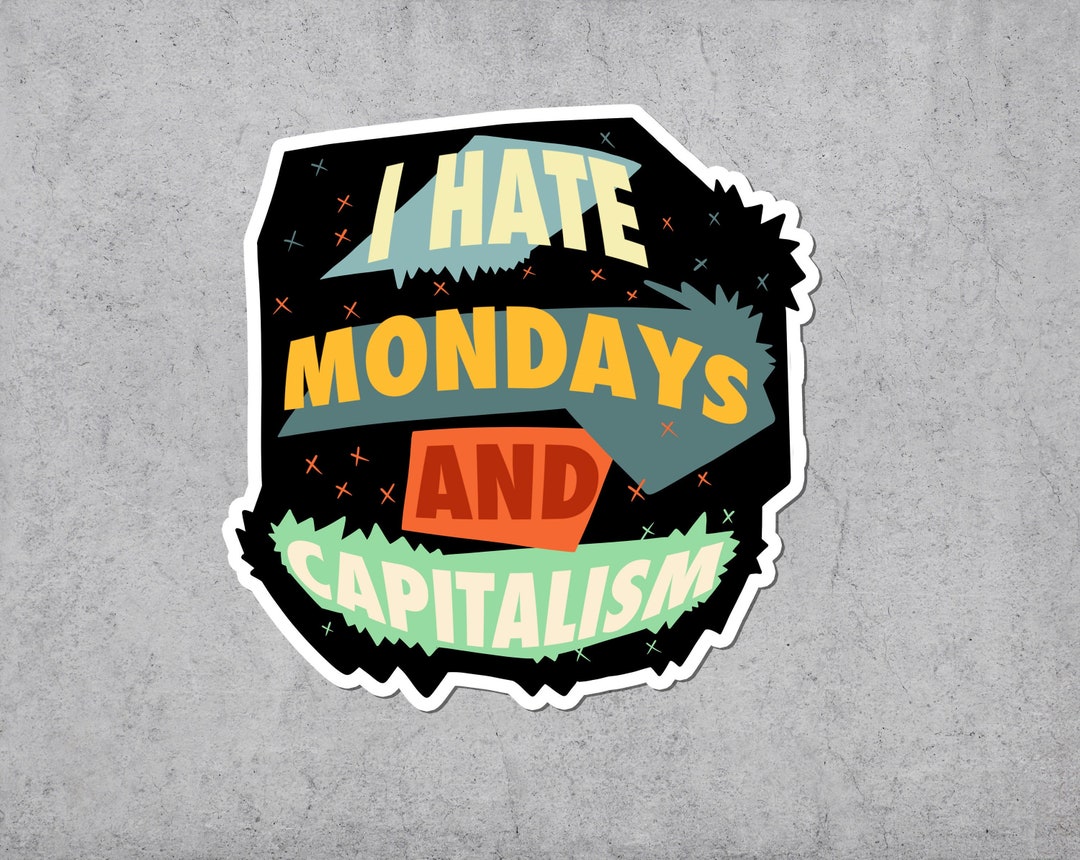 Anticapitalism Sticker, Socialism, Resist, Defund the Police, Vinyl ...