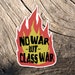 No War but Class War Sticker, Anticapitalism, Socialist, Vinyl Stickers ...