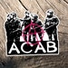 ACAB Sticker, Vinyl Stickers, Socialism, Revolution, Leftist, Anarchy ...