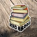 Read A Book Sticker, Books, Laptop Stickers, Vinyl Sticker, Read ...