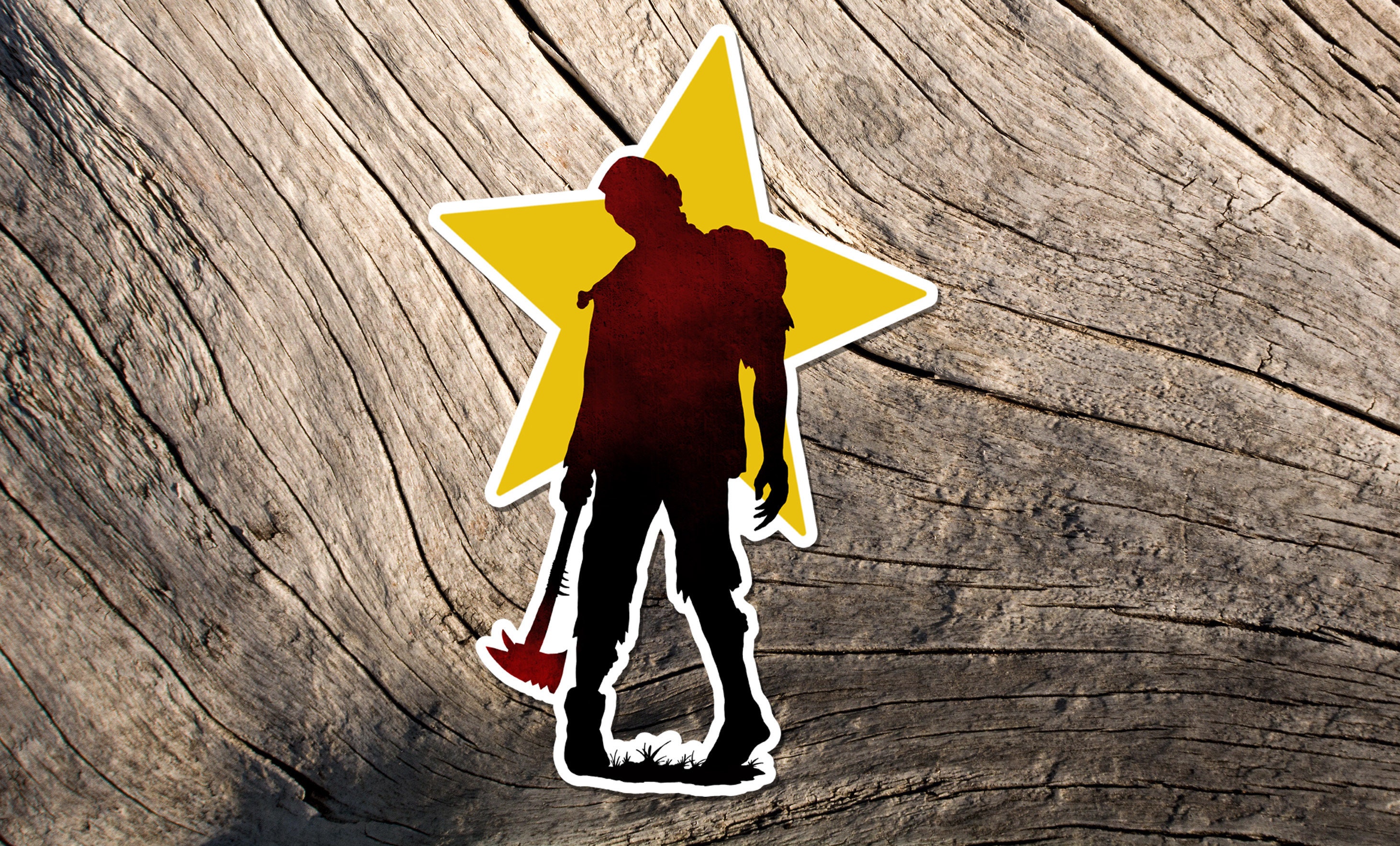 Zombie Sticker Monster Sticker Zombie Spooky Sticker - Etsy