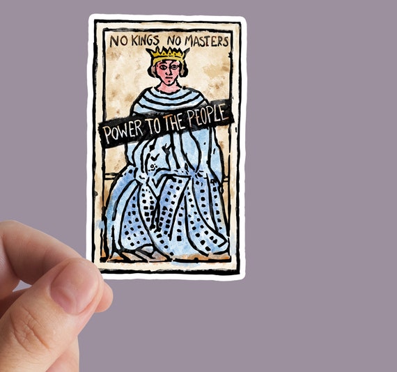No Kings No Masters Sticker Socialism Vinyl Stickers - Etsy
