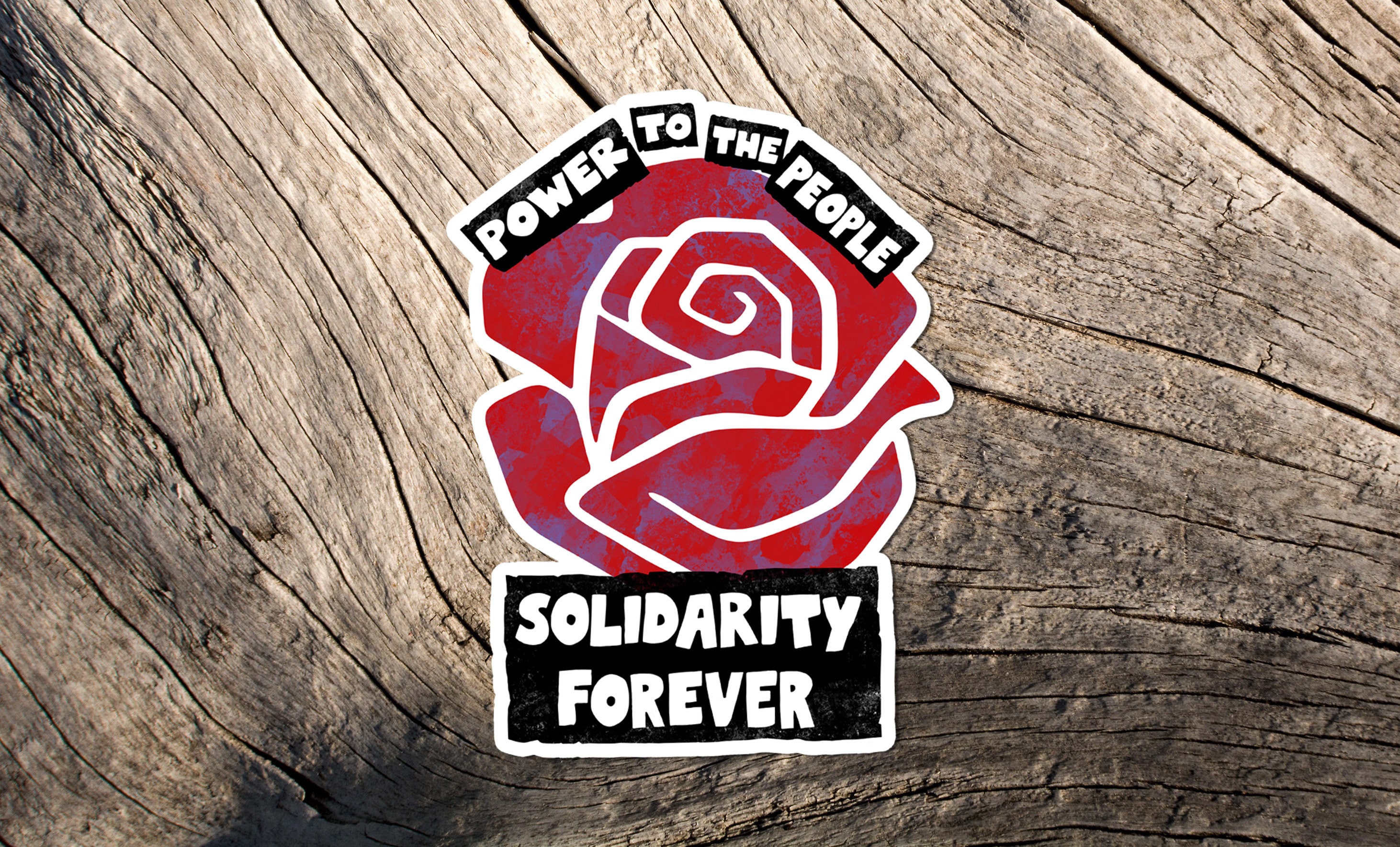 Solidarity Forever Sticker, Solidarity, Marxism, Leftist, Socialist ...