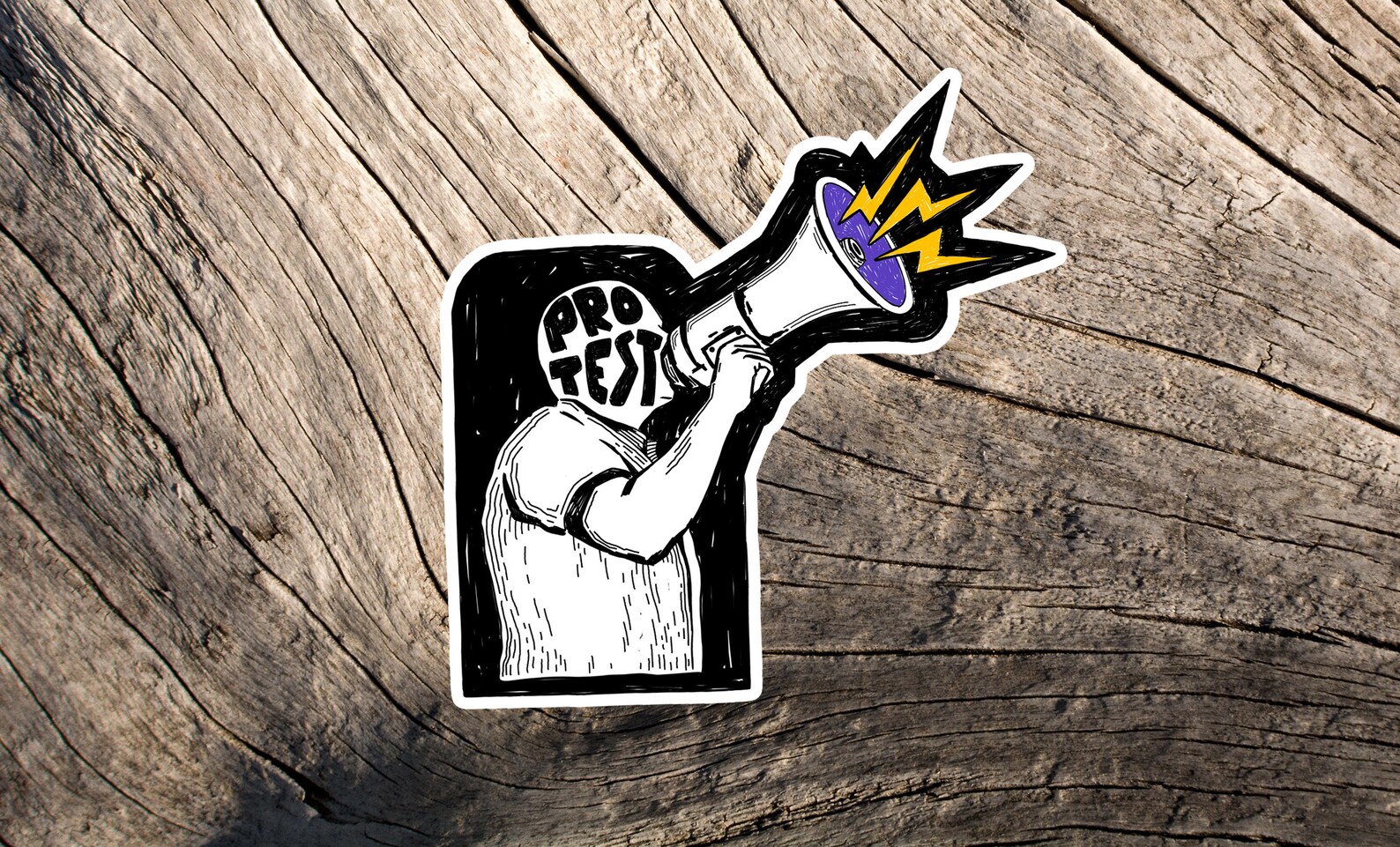 Protest Sticker Anticapitalism Vinyl Stickers Decal | Etsy