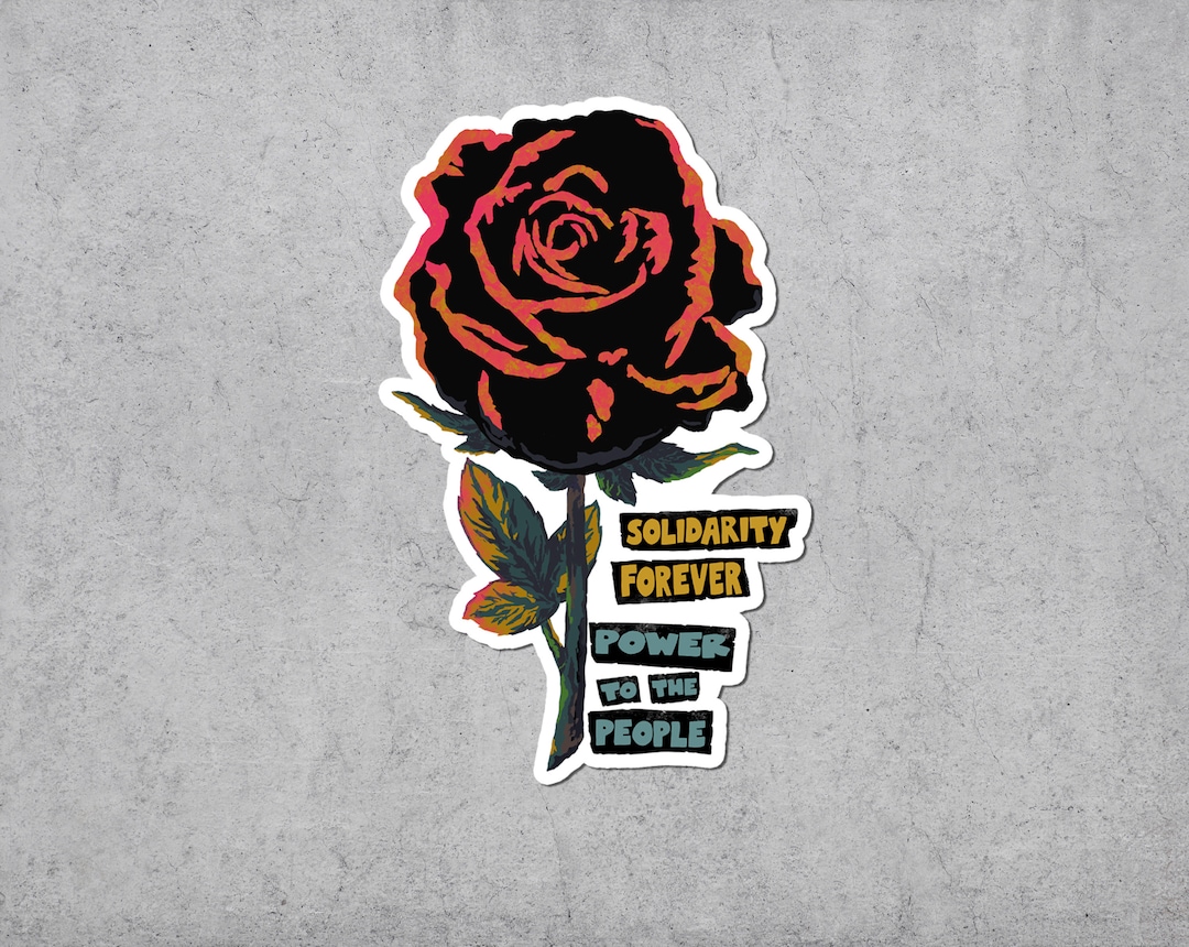 Solidarity Forever Sticker Solidarity Unite Marxism - Etsy