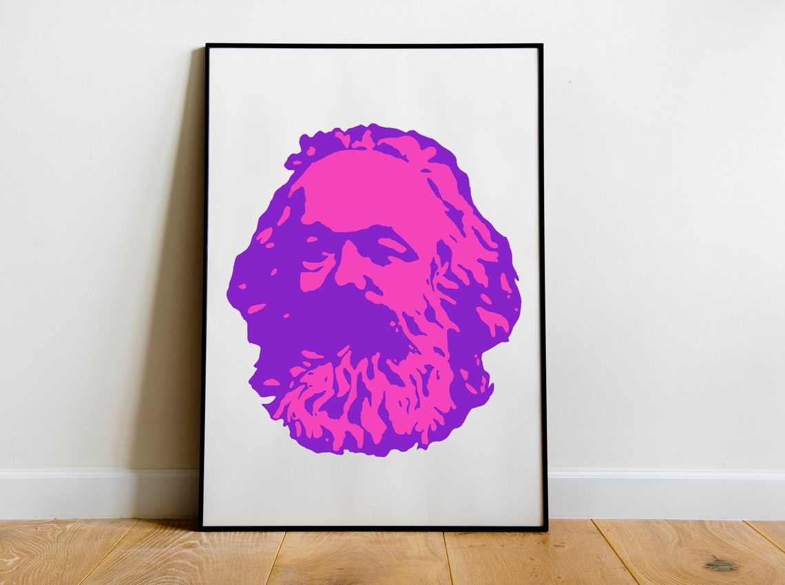 Marxism Art Print Socialism Marxist Karl Marx Socialist | Etsy