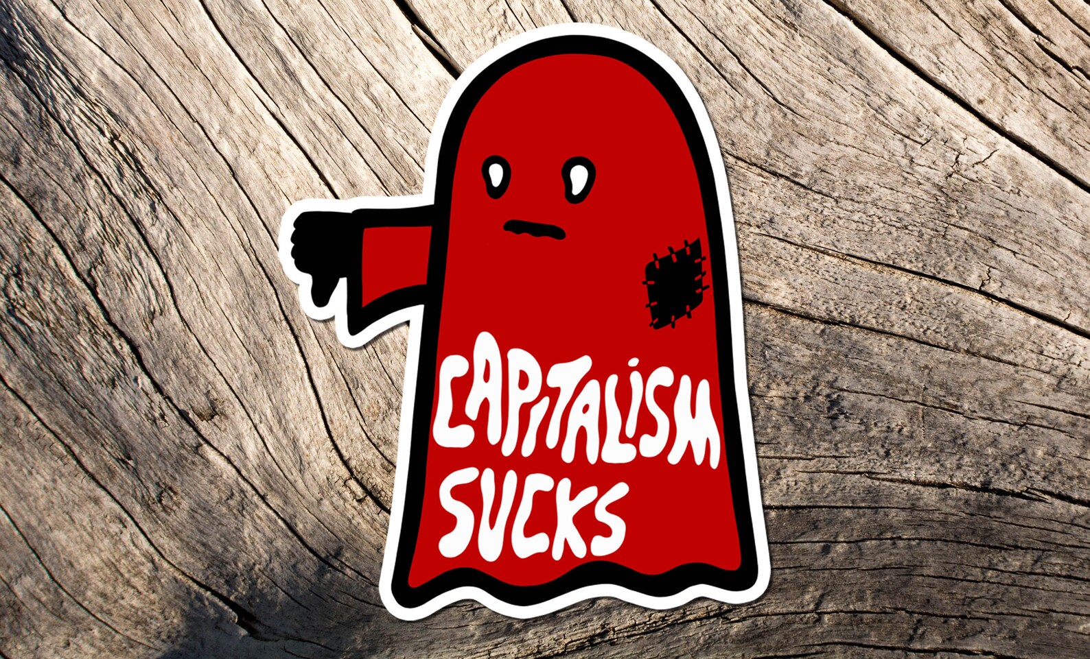 Capitalism Sucks Sticker Vinyl Sticker Marxism Anti - Etsy