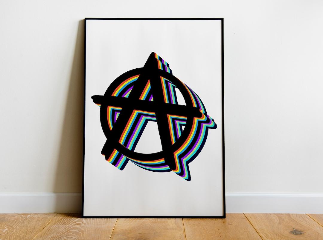 Anarchy Art Print, Socialism, Resist, Anarchist, Poster, Prints ...