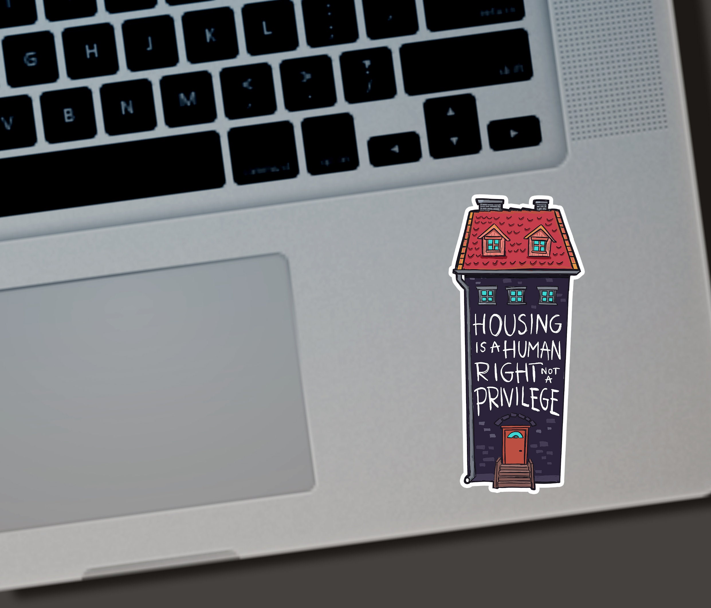 Housing is A Human Right Sticker Rights No Human is Illegal - Etsy