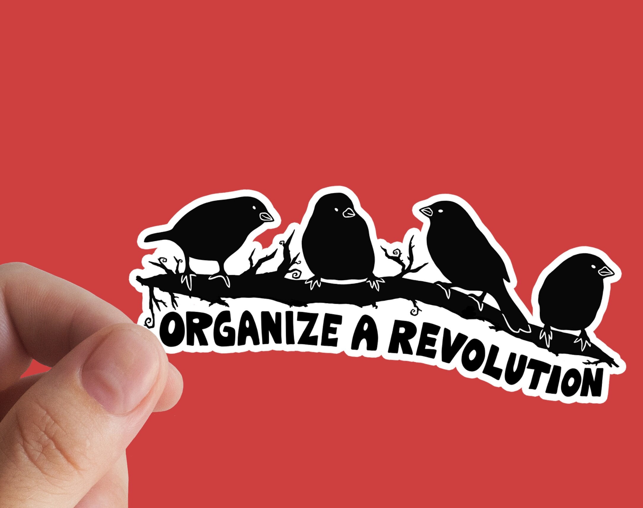 Organize A Revolution Sticker Solidarity Leftist Socialist - Etsy