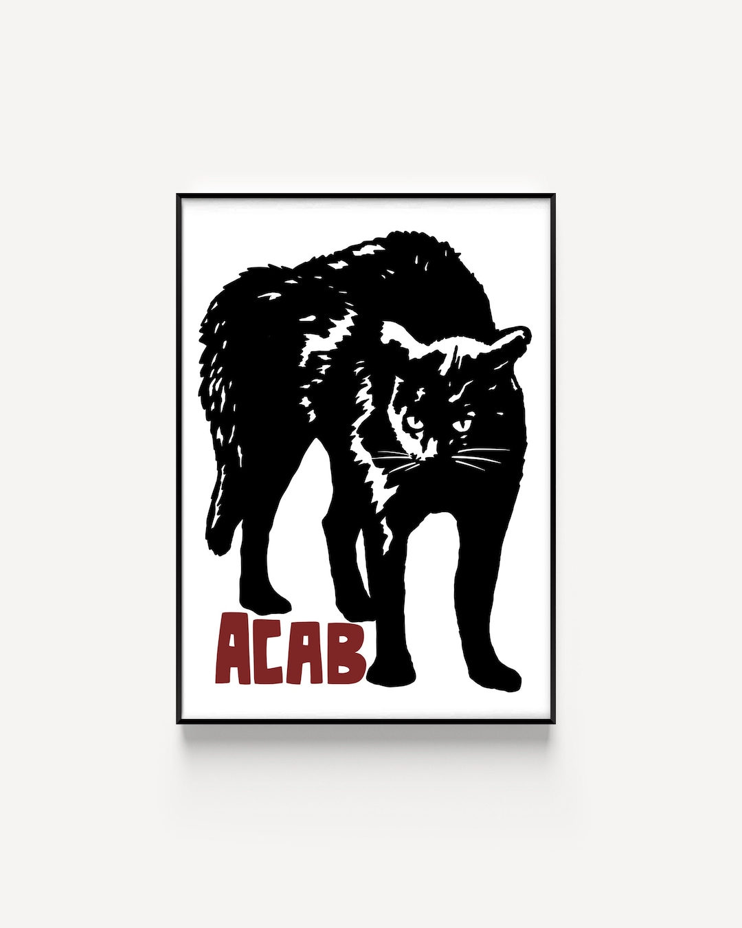 ACAB Print, Poster, Defund the Police, Communist, Art Print ...