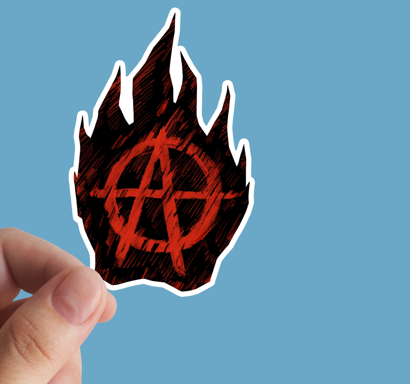 Anarchist Sticker Anarchy Socialism Anarchist Socialist - Etsy