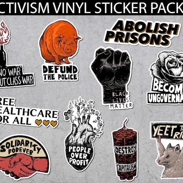 Leftist Sticker - Etsy