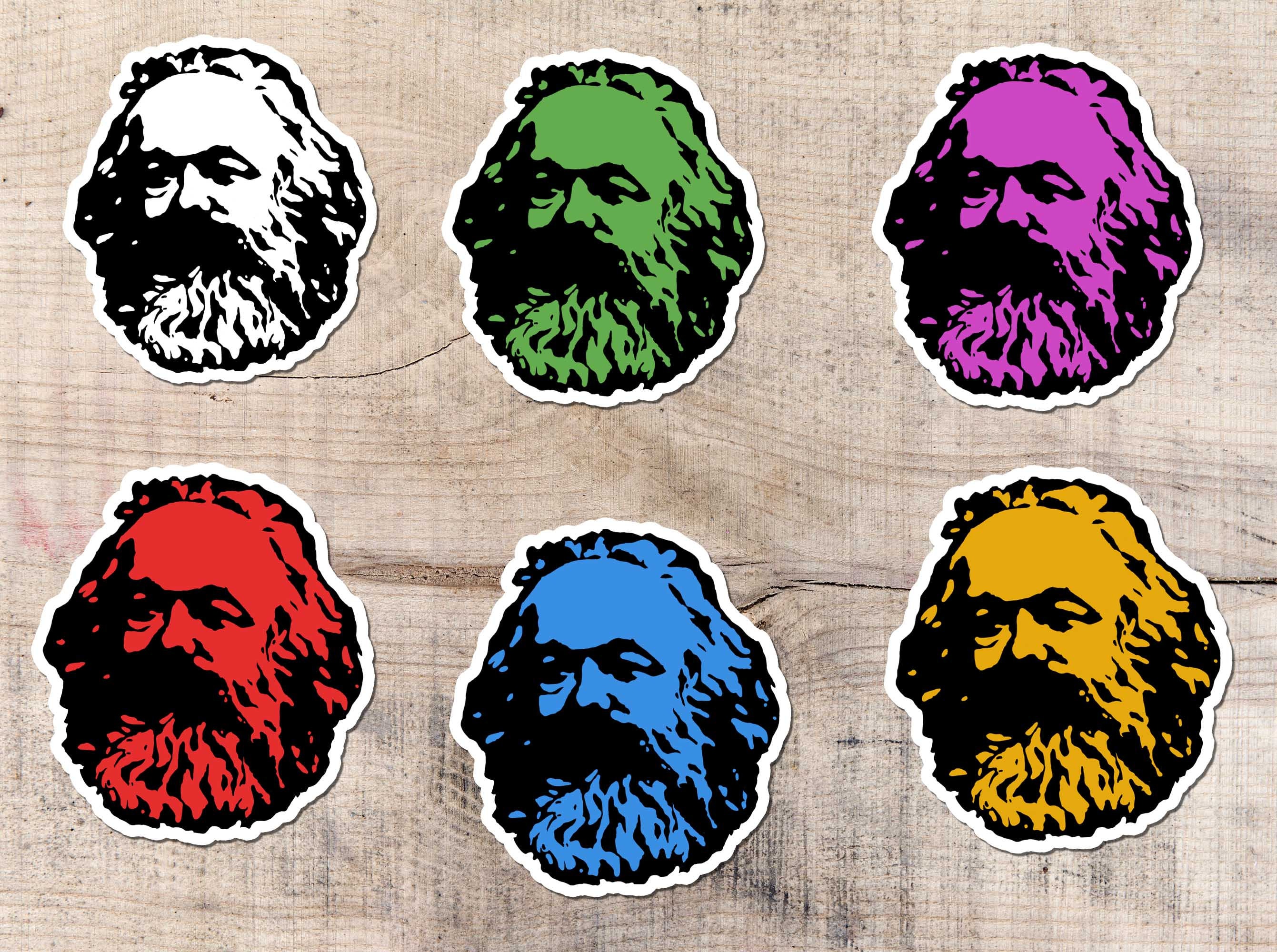 Karl Marx Sticker Pack Marxism Leftist Communism Coupon - Etsy