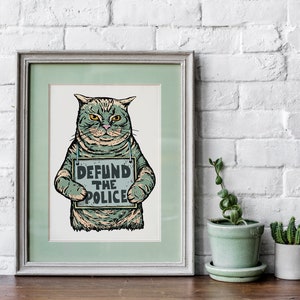 Defund the Police Print, Acab, Resist, Anarchist, Poster, Prints ...
