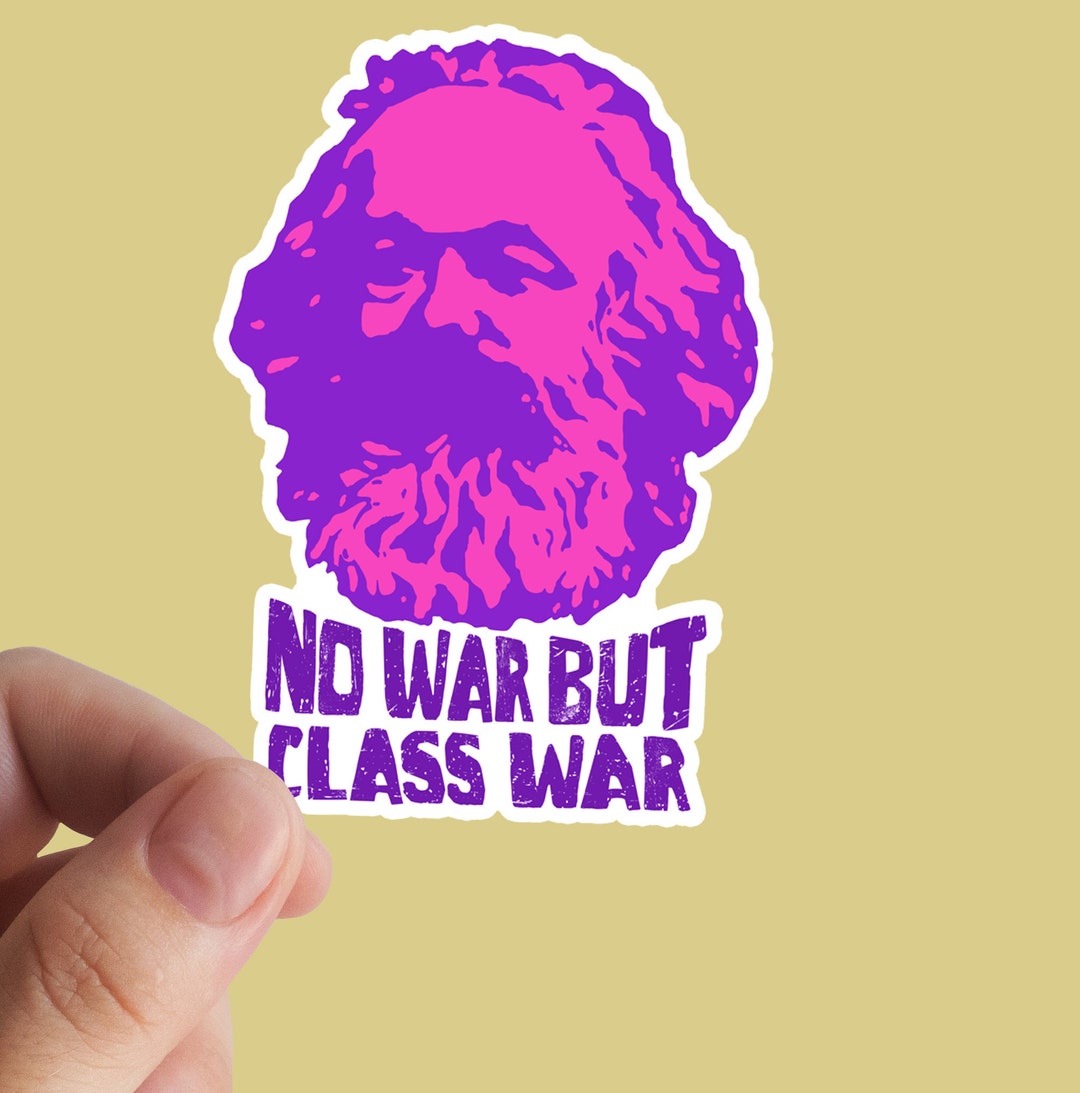 Karl Marx Sticker, Socialism, Marxism, Vinyl Stickers, Karl Marx ...