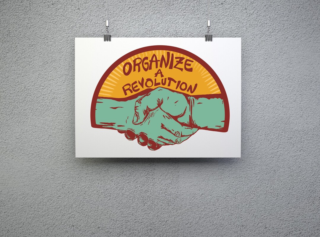 Revolution Print, Leftist, Resist, Art Print, Anticapitalism, Anarchy ...