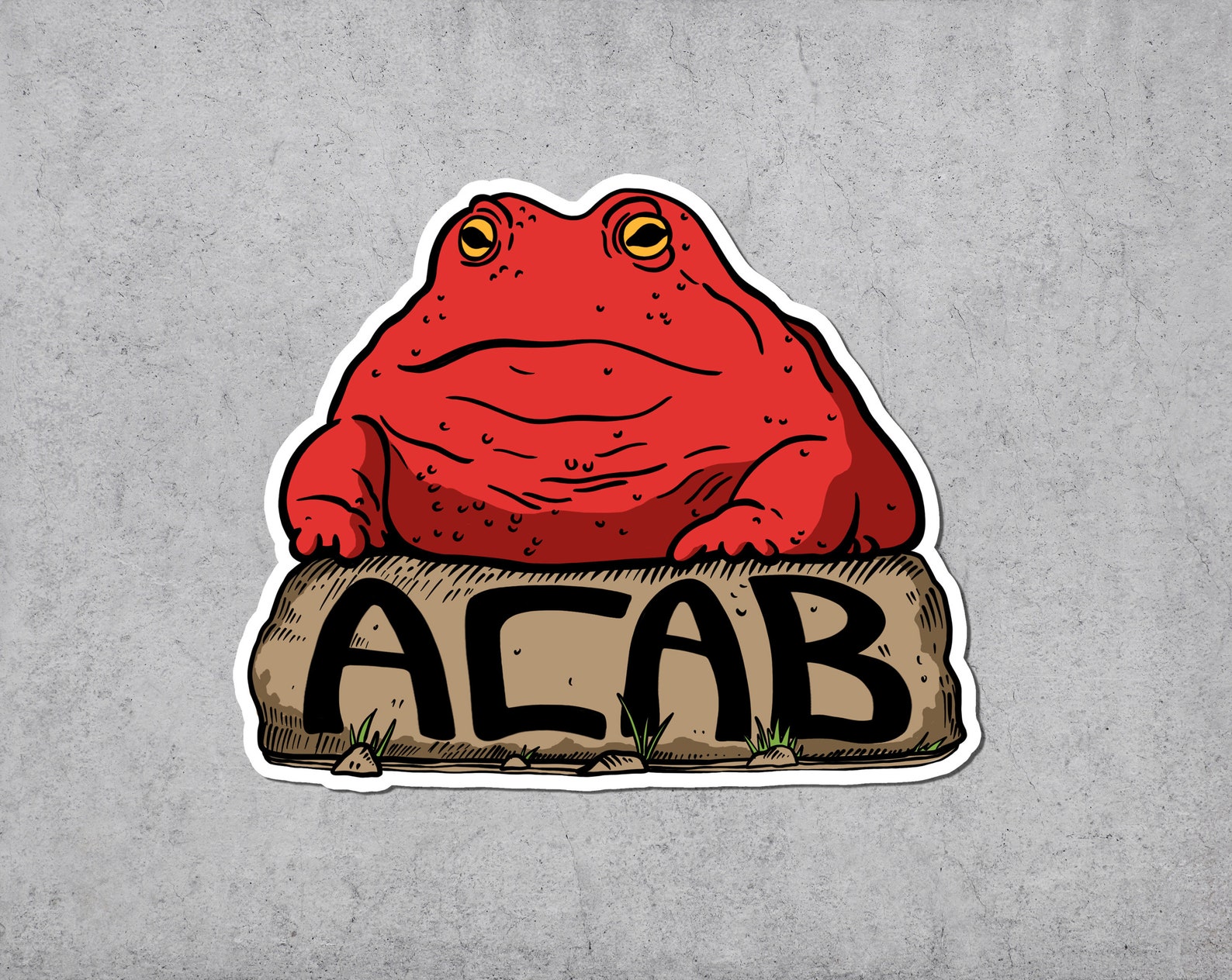 Acab Sticker Leftist Laptop Skins Laptop Stickers | Etsy