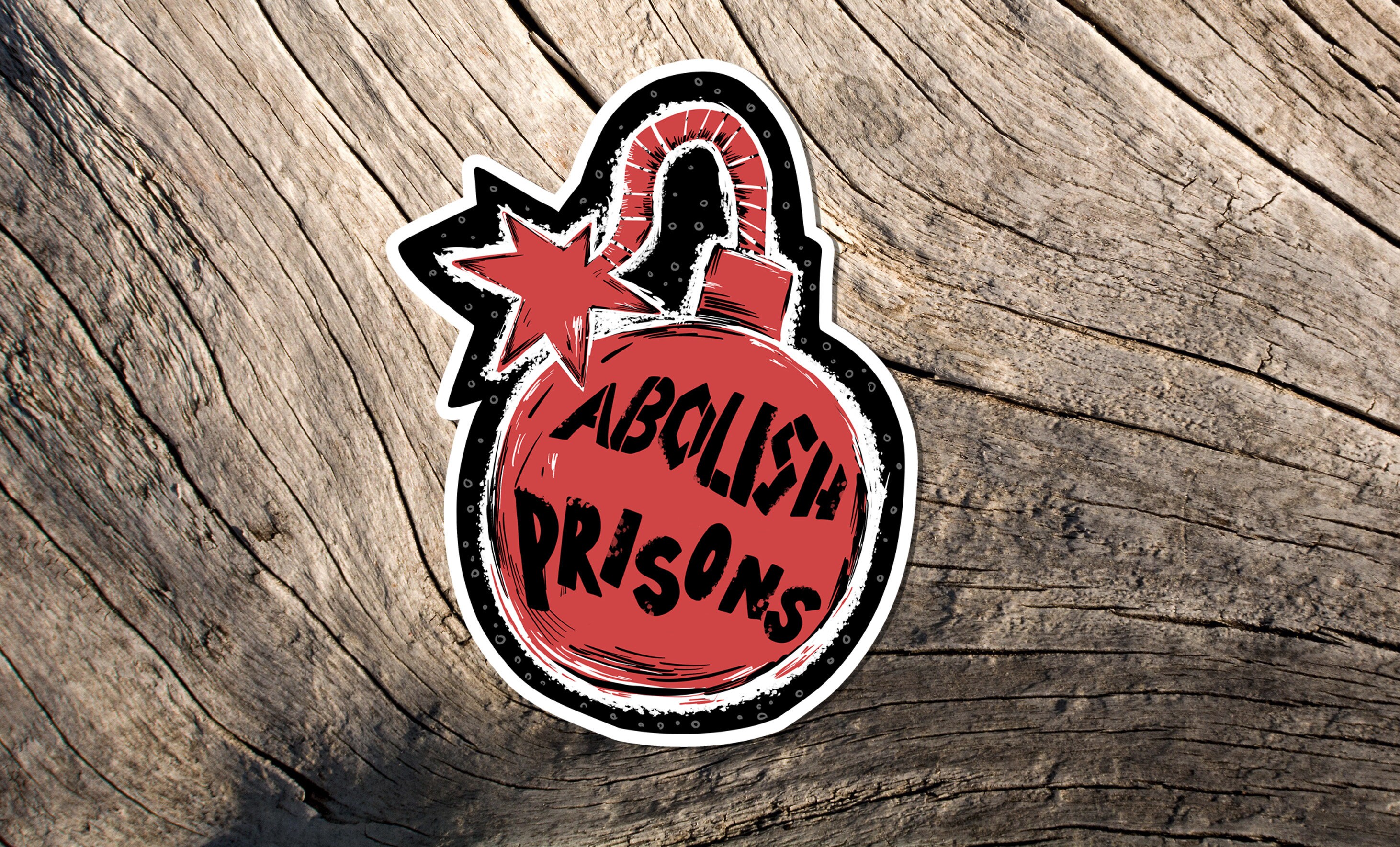 Abolish Prisons Sticker Socialism Anarchist Socialist | Etsy