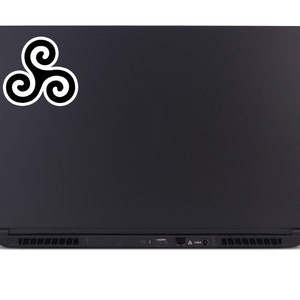 Celtic Triskelion Sticker, Triskelion, Vinyl Sticker, Decals, Magic ...
