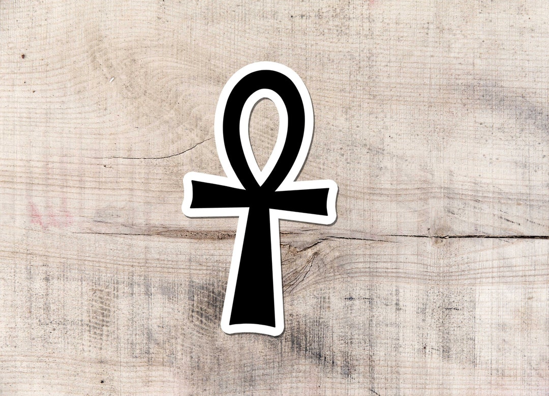 Ankh Sticker, Egyptian Symbol, Good Vibes, Vinyl Sticker, Decals, Good ...
