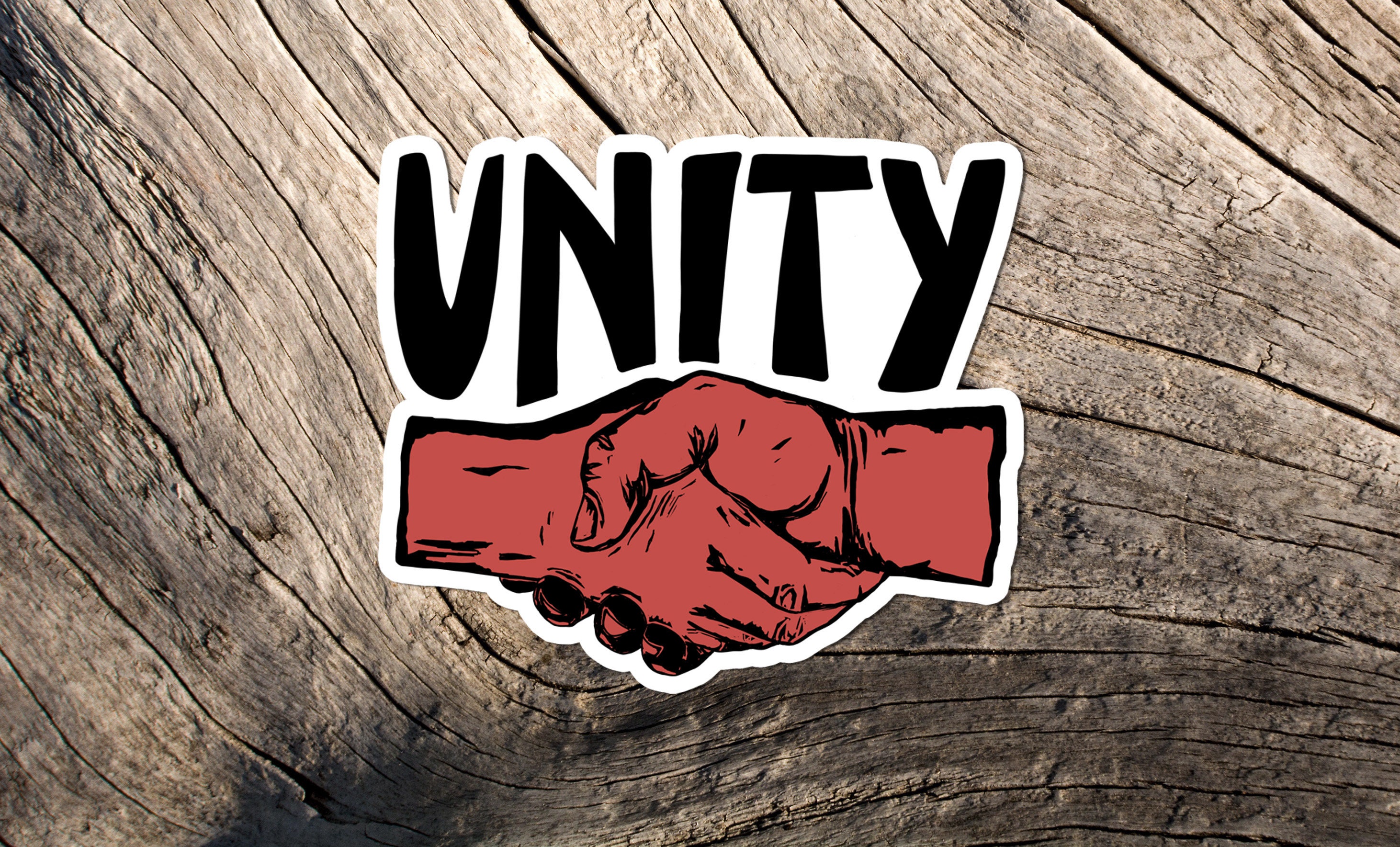 Unity Sticker Solidarity Leftist Socialist Anarchist - Etsy