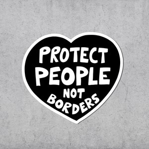 Protect People Sticker, Solidarity, Leftist, Socialist, Blm, Laptop ...