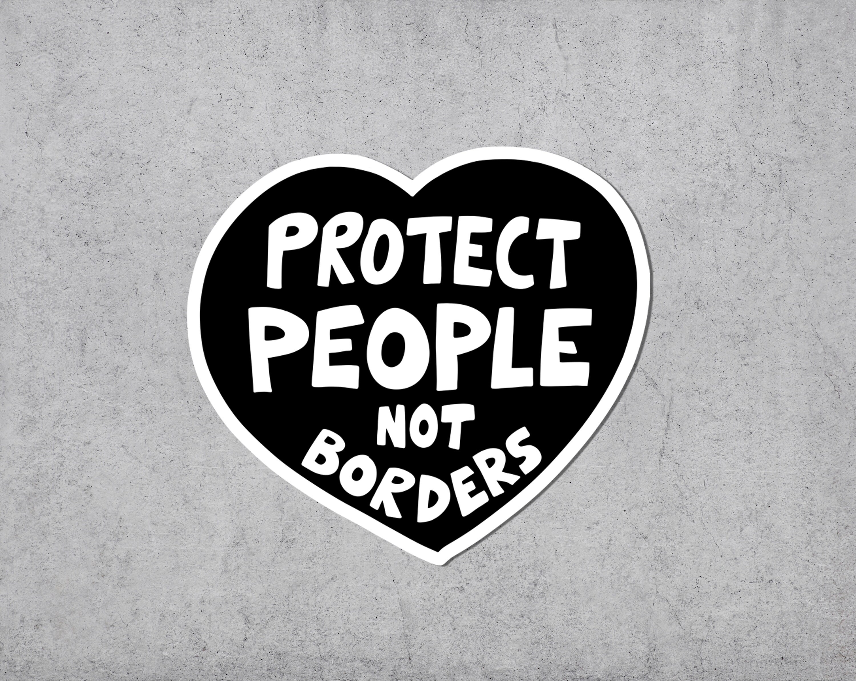 Protect People Sticker Solidarity Leftist Socialist Blm | Etsy